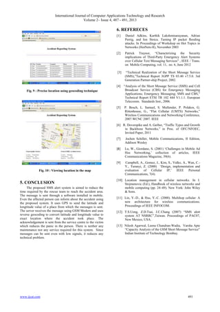 Ensuring Security in Emergency through SMS Alert System | PPT