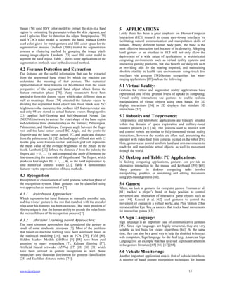 Natural Hand Gestures Recognition System for Intelligent HCI: A Survey | PDF