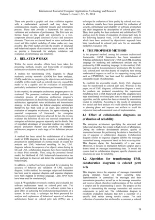 Presenting an Excusable Model of Enterprise Architecture for Evaluation of Reliability using ...