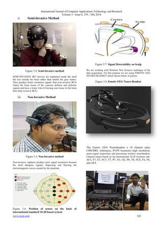 BRAIN MACHINE INTERFACE SYSTEM FOR PERSON WITH QUADRIPLEGIA DISEASE | PDF