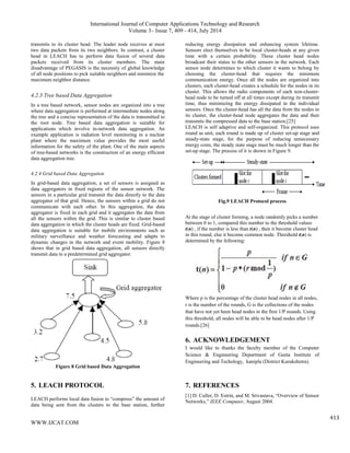 Review on Clustering and Data Aggregation in Wireless Sensor Network | PDF