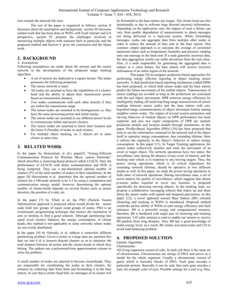A Fault tolerant system based on Genetic Algorithm for Target Tracking in Wireless Sensor ...
