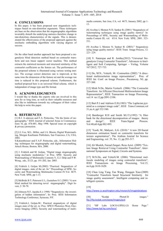 A Review on Classification Based Approaches for STEGanalysis Detection | PDF