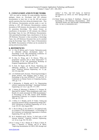 Classification and Searching in Java API Reference Documentation | PDF | Web Development | Internet