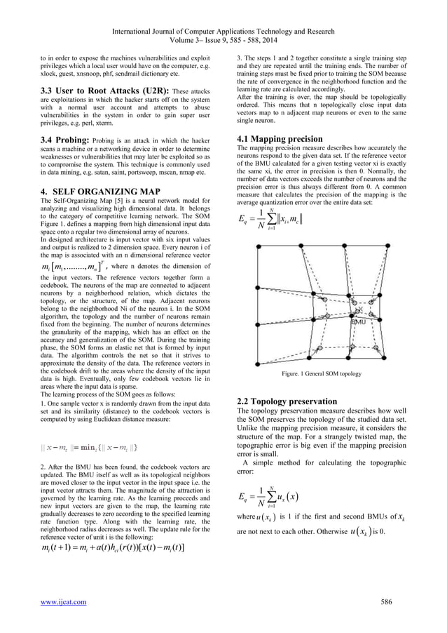 Intrusion Detection System Using Self Organizing Map Algorithms | PDF