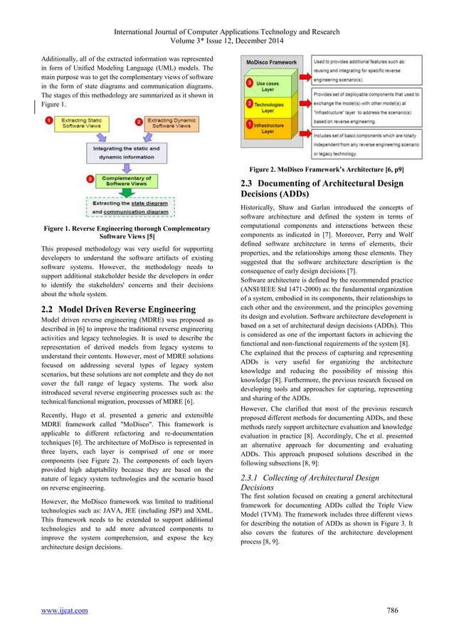 Reverse Engineering for Documenting Software Architectures, a ...