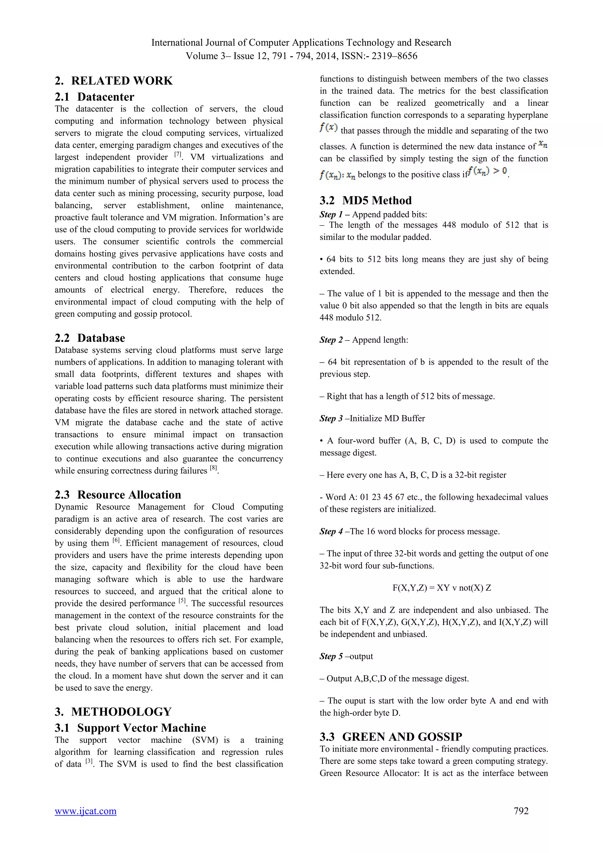 Dynamic Resource Provisioning with Authentication in Distributed Database | PDF