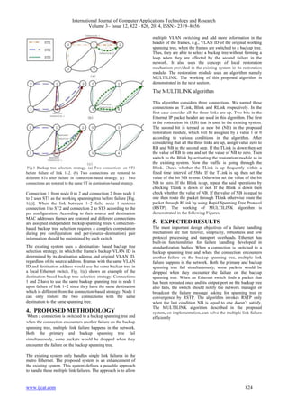 Local Restoration in Metro Ethernet Networks for Multiple Link Failures | PDF