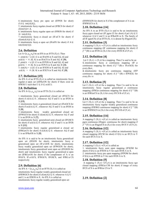 On pgr Homeomorphisms in Intuitionistic Fuzzy Topological Spaces | PDF | Programming Languages ...
