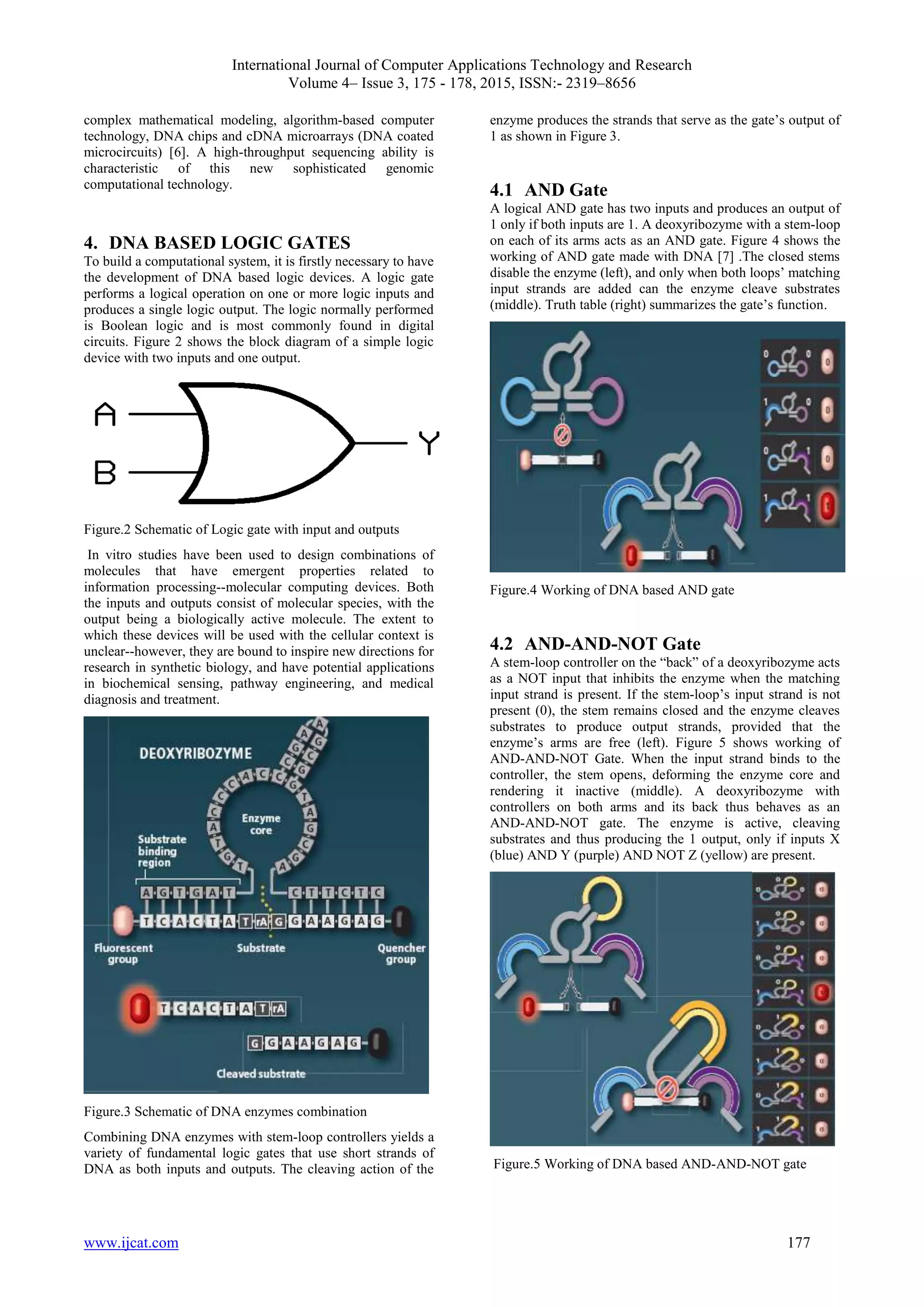 A Study on DNA based Computation and Memory Devices | PDF