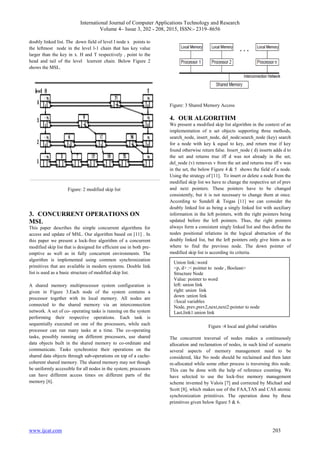 Efficient & Lock-Free Modified Skip List in Concurrent Environment | PDF