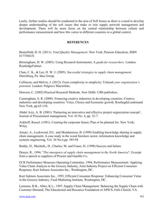 Effects of Supply Chain Management Practices On The Performance Of ...