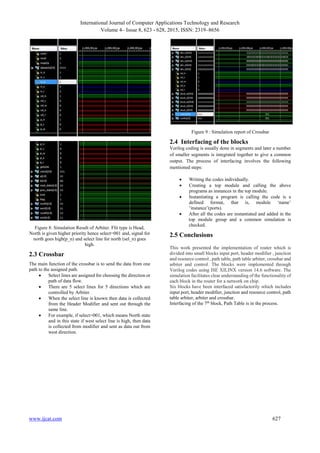 Internal Architecture of Junction Based Router | PDF