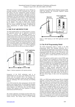 WAP, HTTP and HTML5 Web Socket Architecture Analysis in Contemporary ...