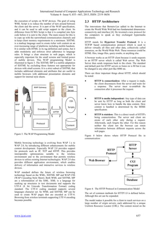 WAP, HTTP and HTML5 Web Socket Architecture Analysis in Contemporary ...