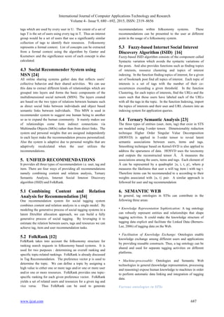 A Survey on Decision Support Systems in Social Media | PDF