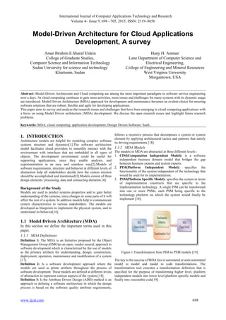 Model-Driven Architecture for Cloud Applications Development, A survey | PDF | Cloud Computing ...