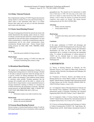 Improved greedy routing protocol for VANET | PDF