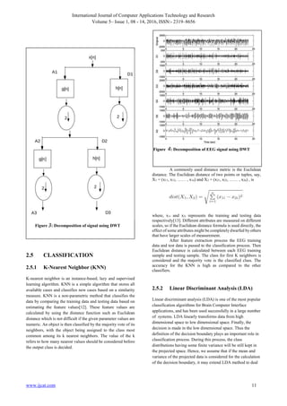 Feature Extraction Techniques and Classification Algorithms for EEG ...