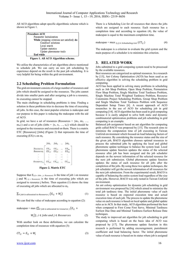 Presenting a new Ant Colony Optimization Algorithm (ACO) for Efficient Job Scheduling in Grid ...