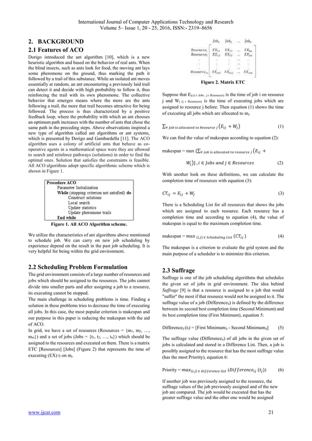 Proposing A New Job Scheduling Algorithm In Grid Environment Using A Combination Of Ant Colony