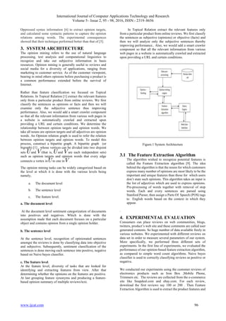 Co-Extracting Opinions from Online Reviews | PDF | Internet | Computing
