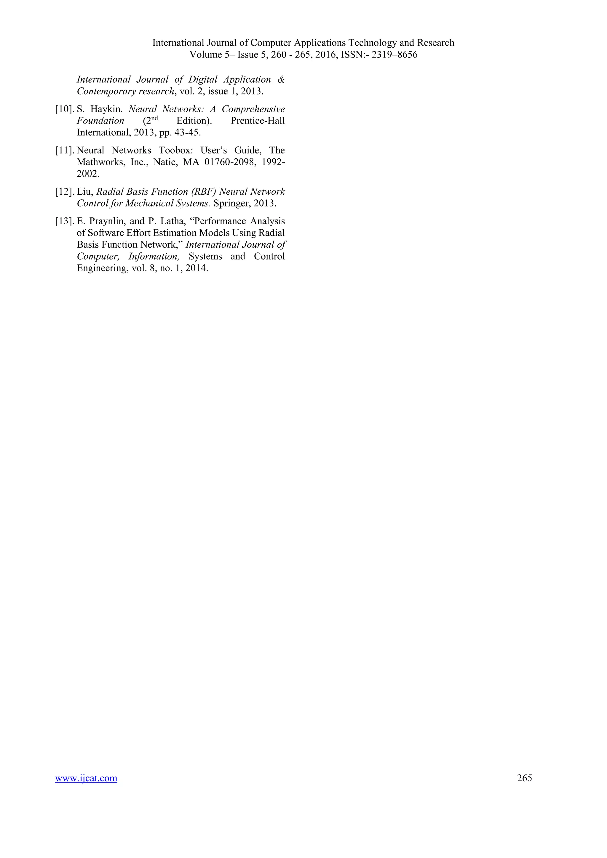 Software Defect Prediction Using Radial Basis and Probabilistic Neural Networks | PDF