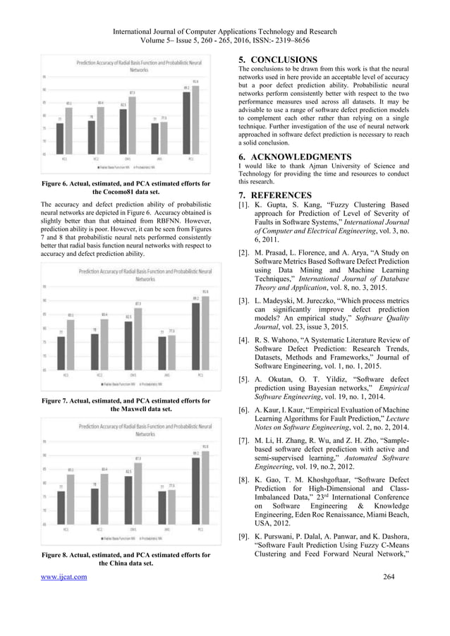 Software Defect Prediction Using Radial Basis and Probabilistic Neural Networks | PDF
