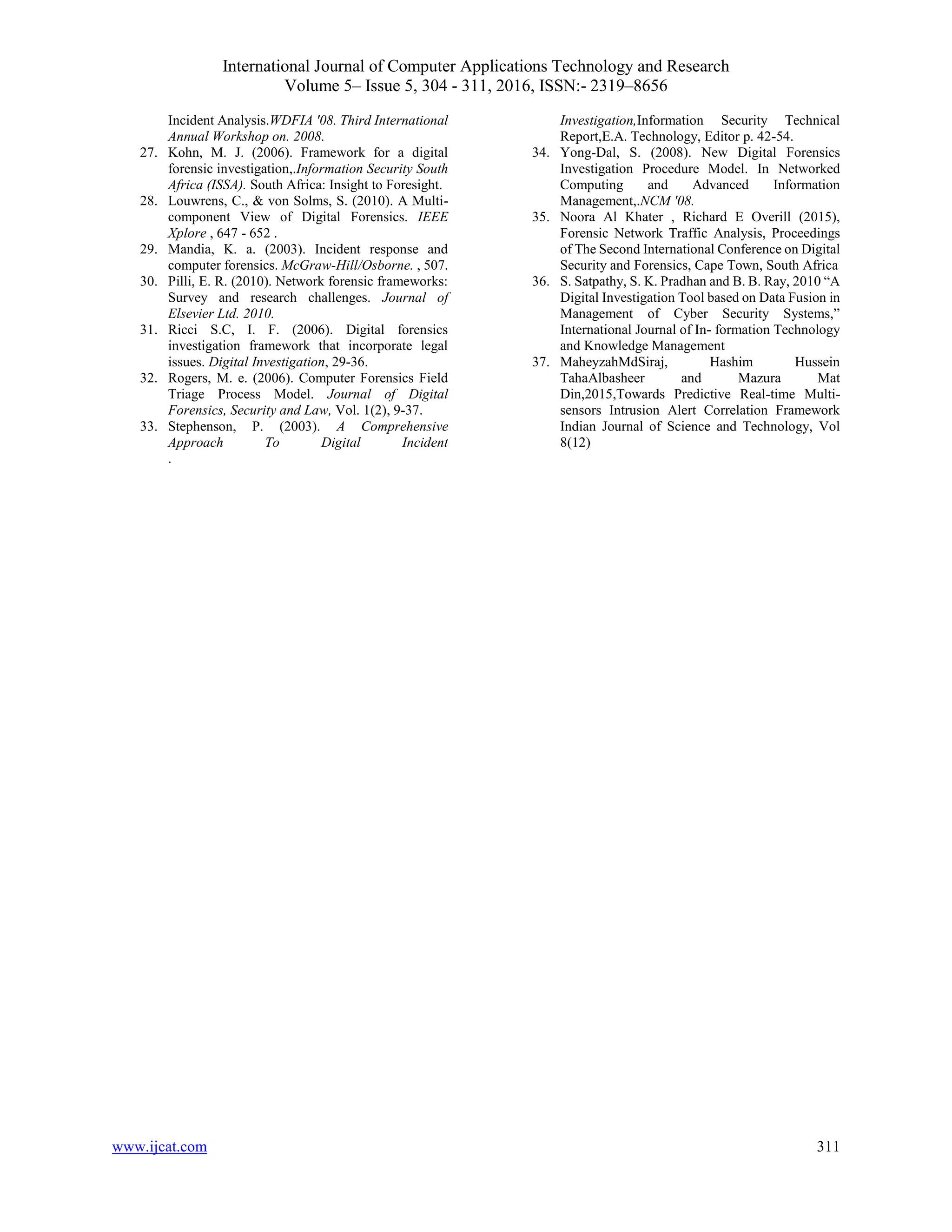 A Proactive Approach in Network Forensic Investigation Process | PDF