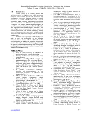 A Proactive Approach in Network Forensic Investigation Process | PDF | Internet | Computing