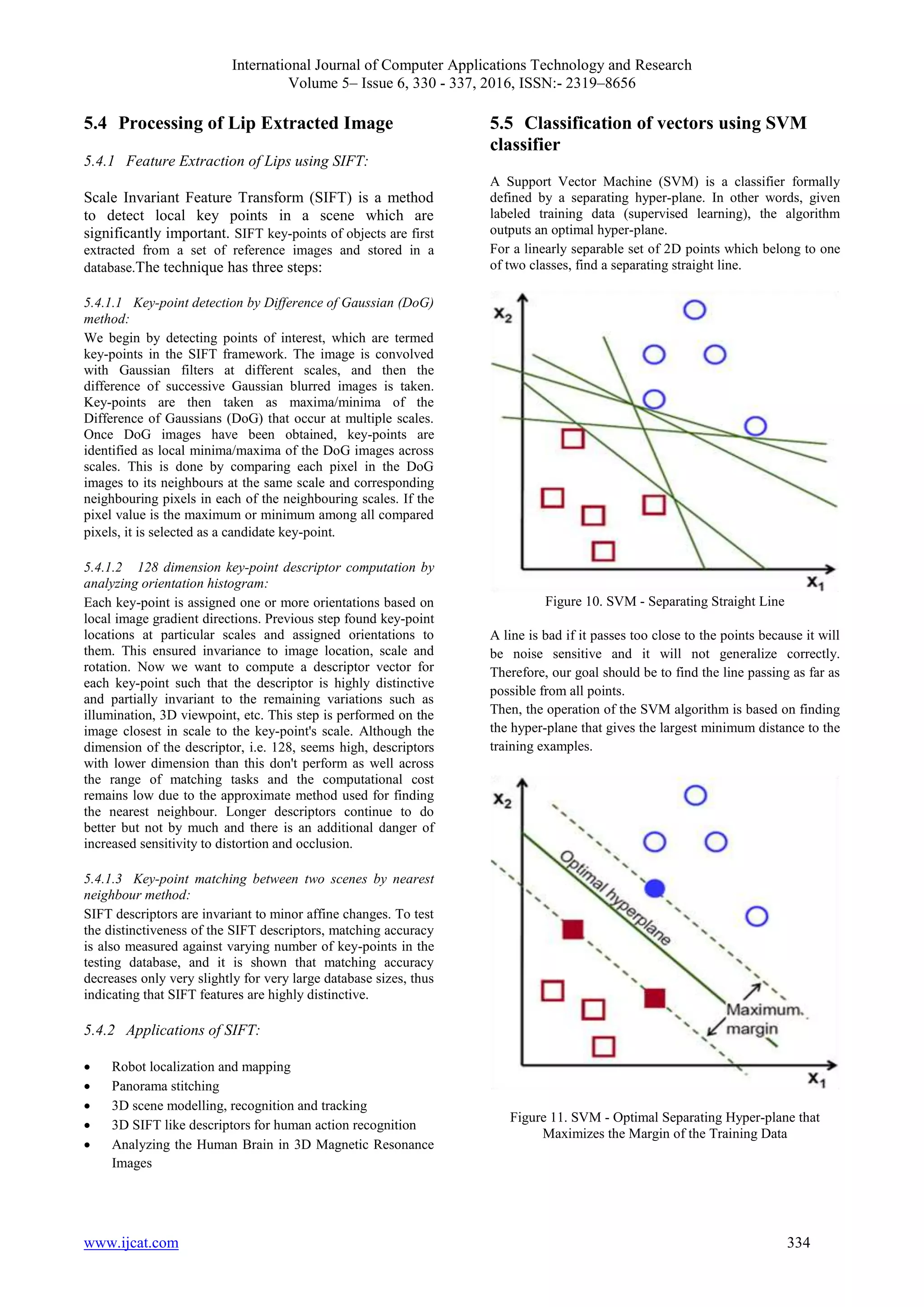 Comparative Study of Lip Extraction Feature with Eye Feature Extraction Algorithm for Face ...