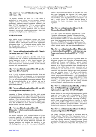 Recent Advances in Flower Pollination Algorithm | PDF