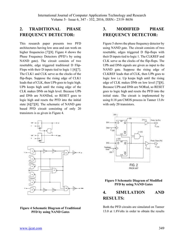Design of High Speed Phase Frequency Detector in 0.18 μm CMOS Process ...