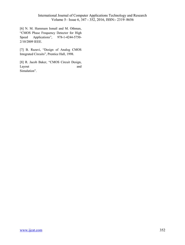 Design of High Speed Phase Frequency Detector in 0.18 μm CMOS Process ...