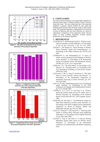 A Lightweight Algorithm for Detecting Sybil Attack in Mobile Wireless Sensor Networks using Sink ...