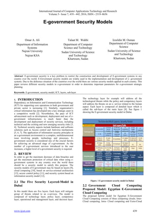 E-government Security Models | PDF