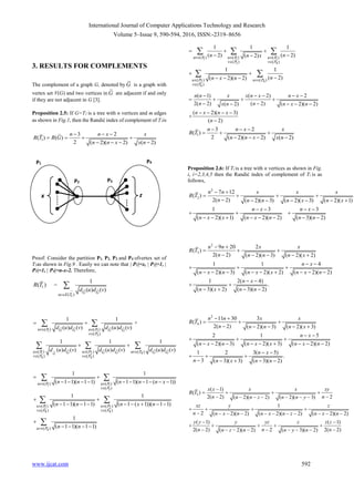 Randić Index of Some Class of Trees with an Algorithm | PDF