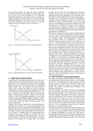 Content Distribution for Peer-To-Peer Overlays on Mobile Adhoc Networks to Fuzzy Cross-Layer ...