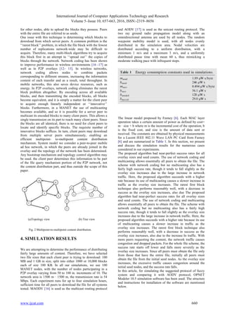 Content Distribution for Peer-To-Peer Overlays on Mobile Adhoc Networks to Fuzzy Cross-Layer ...