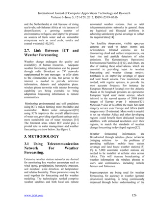 ICT: A Cornerstone for Effective Weather Forecasting | PDF | Weather | Science