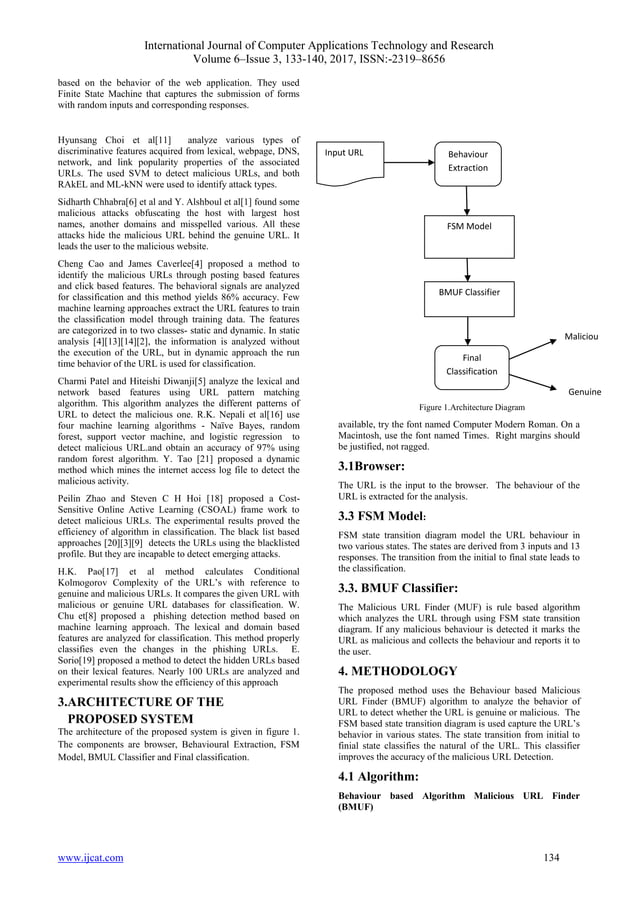 Classification Model to Detect Malicious URL via Behaviour Analysis | PDF