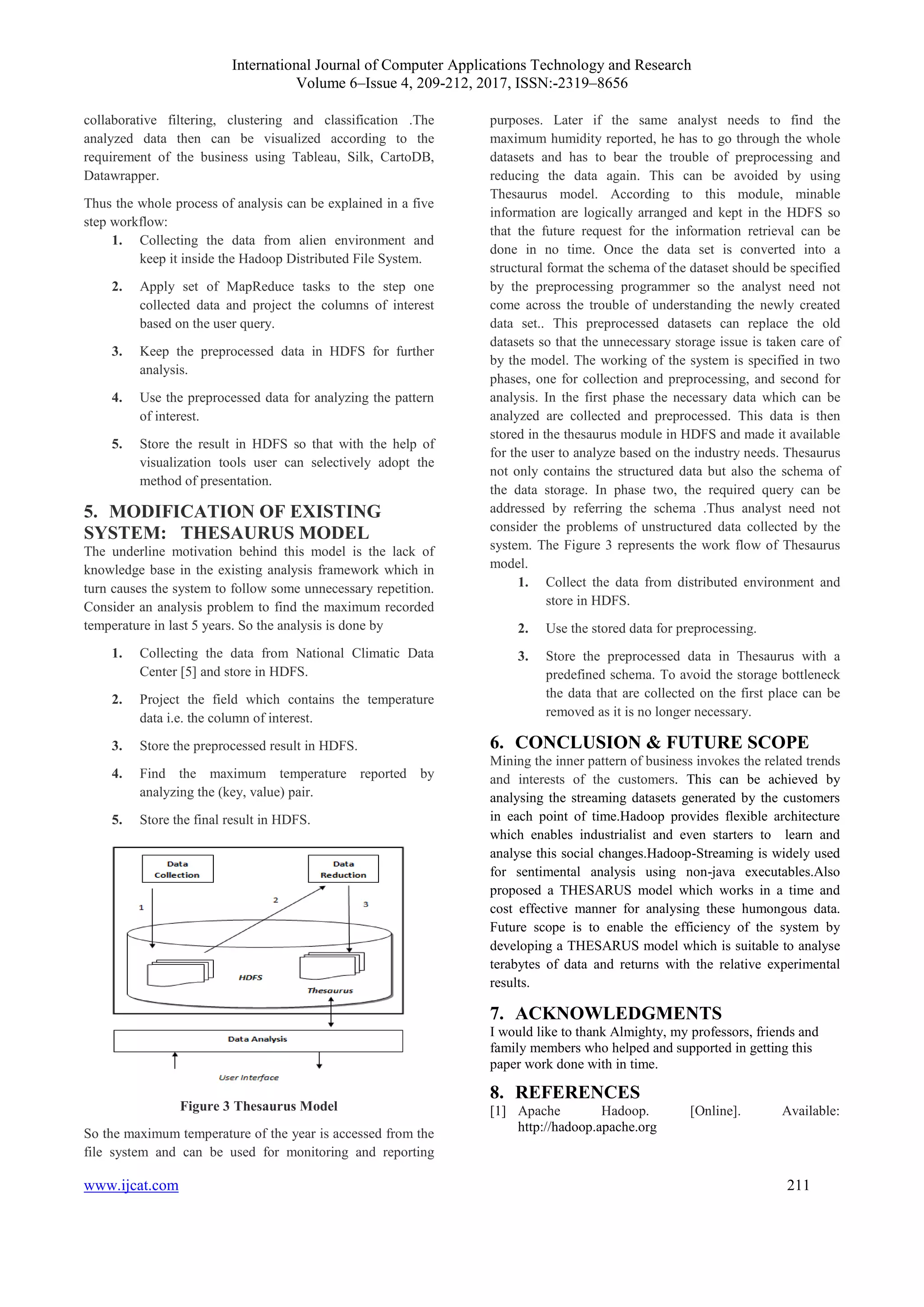 Unstructured Datasets Analysis: Thesaurus Model | PDF