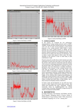 Optimised Proactive Link State Routing For DOS Attack Prevention | PDF