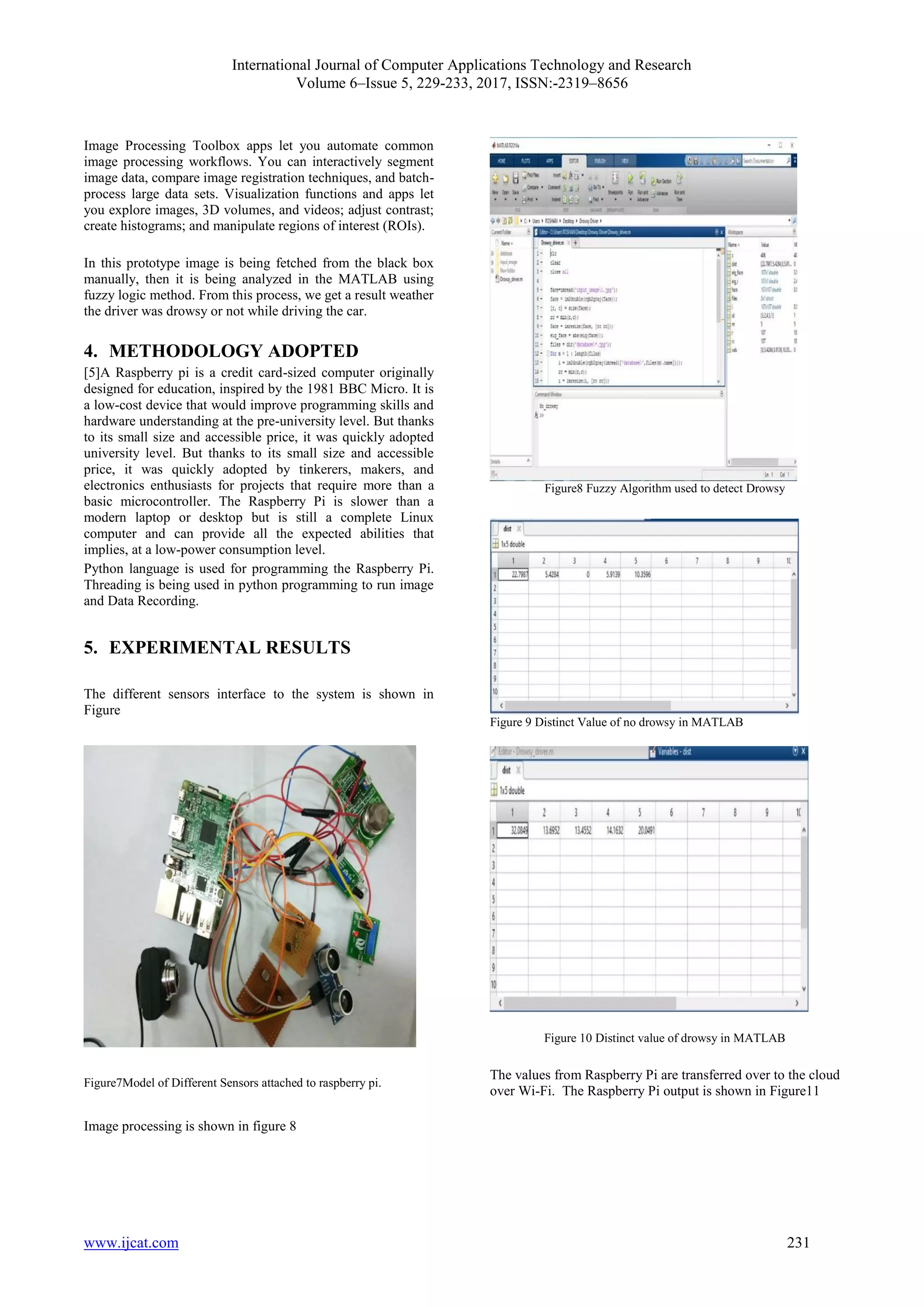 Black Box for Accident Analysis Using MATLAB-Image Processing | PDF