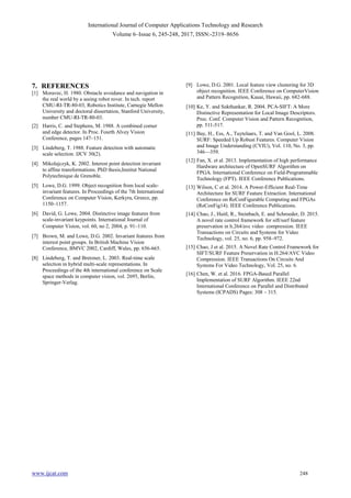 Object tracking with SURF: ARM-Based platform Implementation | PDF