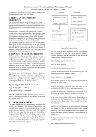 Text Steganography Using Compression and Random Number Generators | PDF