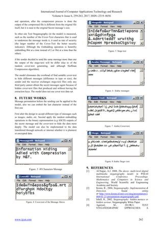Text Steganography Using Compression and Random Number Generators | PDF