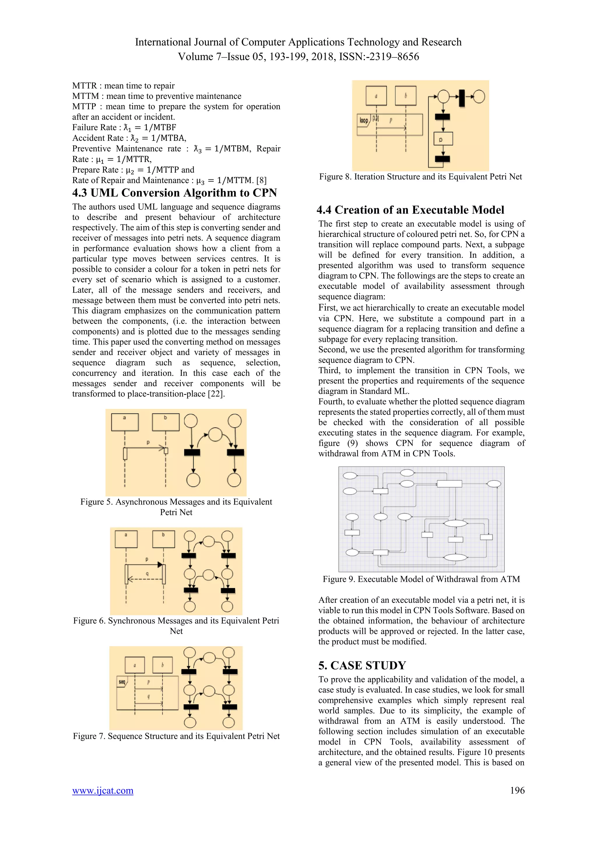 Availability Assessment of Software Systems Architecture Using Formal Models | PDF | Computer ...