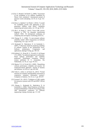 Availability Assessment of Software Systems Architecture Using Formal Models | PDF | Computer ...