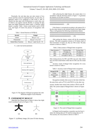 Hangul Recognition Using Support Vector Machine | PDF
